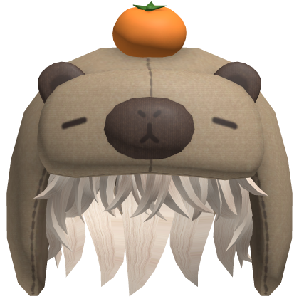 Cabelo Desordenado de Capybara Ushanka - Roblox