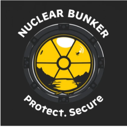 Nuclear Bunker[Protect.Secure.]Logo