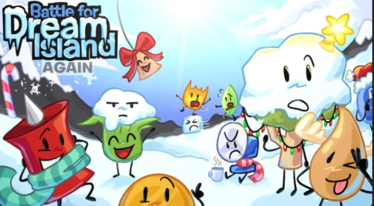 [BFDI] Batalha pela Ilha dos Sonhos Novamente - Roblox