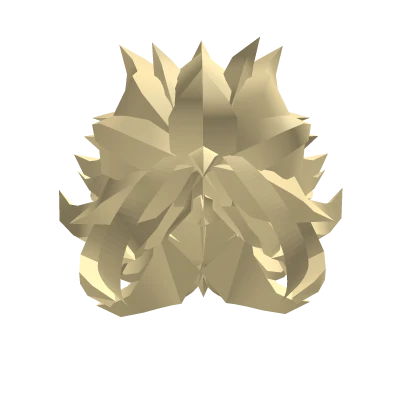 Blond Blocky Hair with Bangs | Roblox Item - Rolimon's