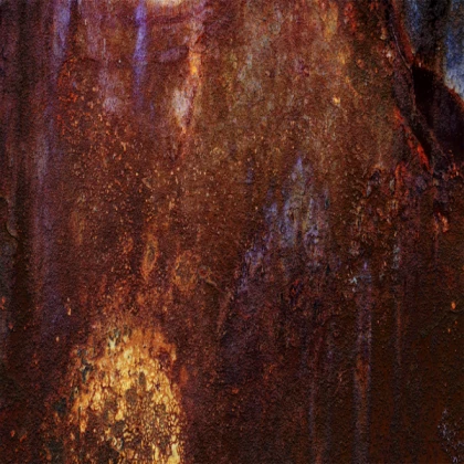 VERY RUSTY GRUNGE METAL DECAL