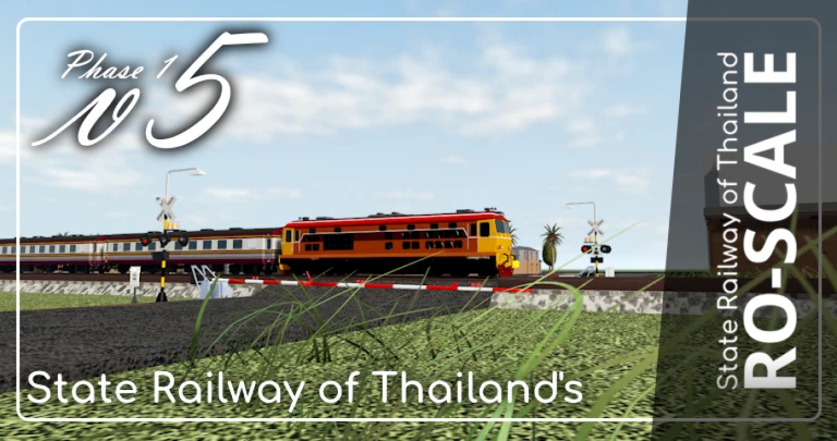 RO-SCALE - รถไฟแห่งประเทศไทย - Roblox