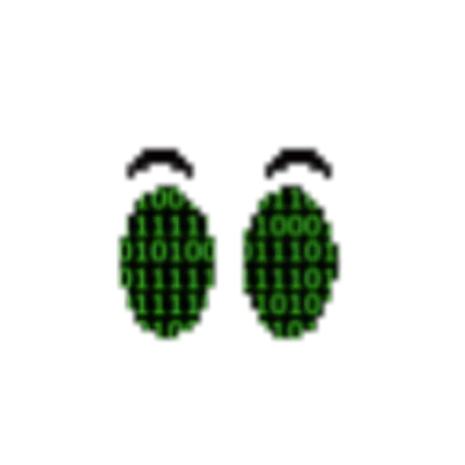 Alternate binary code / hacker eyes for regular 64
