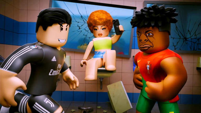 [NEW TAKEDOWN ] Kämpfe in einer Schule - Roblox