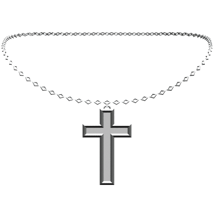 Colar Cruz - Roblox