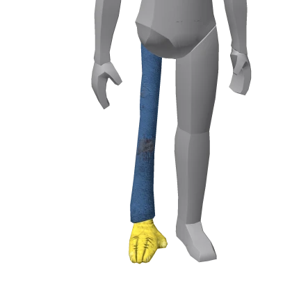 Withered Huggy - Right Leg | Roblox Item - Rolimon's
