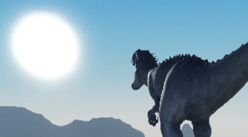 (D-rex aka Distortus Rex溺)Sigma Jurassic Fighting - Roblox