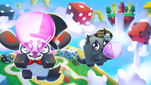 Trình mô phỏng kẹo cao su bong bóng INFINITY - Roblox