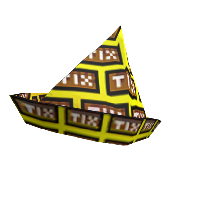 Sombrero de papel Tix - Roblox
