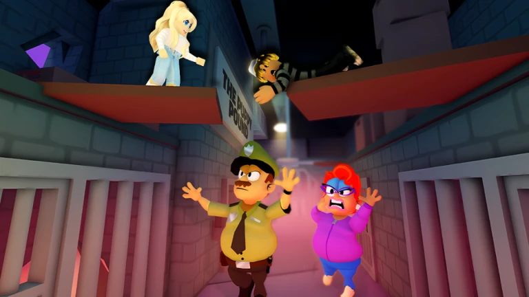 ESCAPE CRAZY CAT LADY! (Obby) [狼Secret] - Roblox