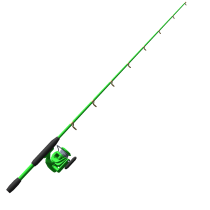 Green Fishing Rod - Roblox