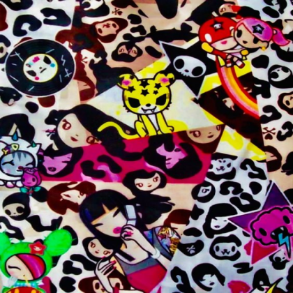 tokidoki pattern leopard