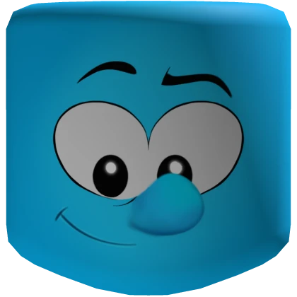 🔵 Clumsy the Blue Smurf Face Mask | Roblox Item - Rolimon's