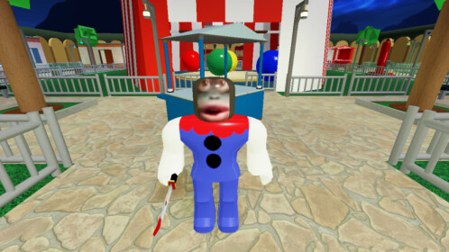 Bertahanlah Piggy Clowny mengatakan uh oh bau - Roblox