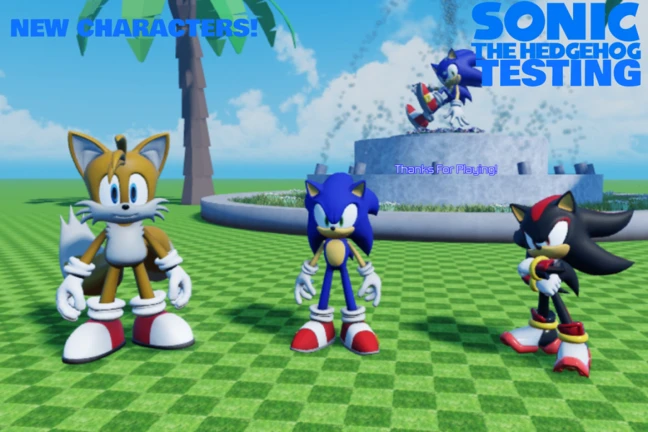 Pruebas de Sonic (¡BUG FIXES + MÁS!) - Roblox