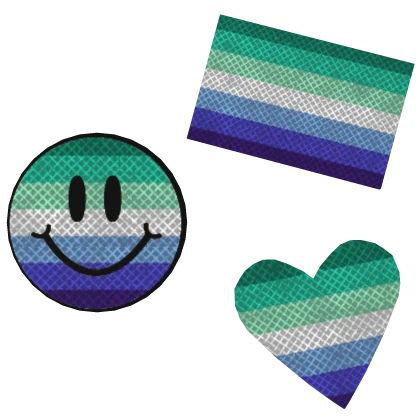 Gay/MLM Flag Pride Patches Badges Pins | Roblox Item - Rolimon's