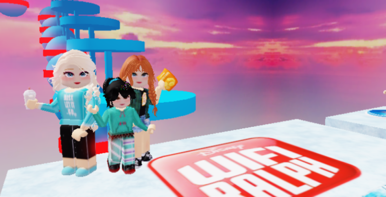 Frozen / Obby and Story - Roblox