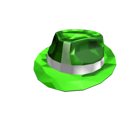 Green Sparkle Time Fedora | Roblox Item - Rolimon's