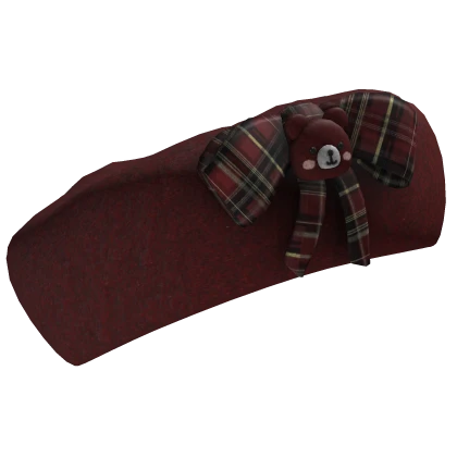 Red Bear Beret | Roblox Item - Rolimon's