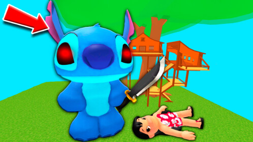 Sobreviva aos Stitch Family Killers ️ - Roblox