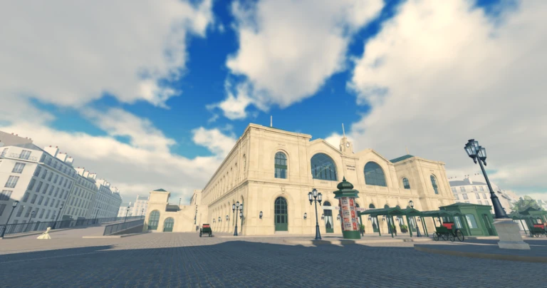 1895 Granville Paris Express Derailment Train Sim - Roblox