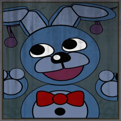 FNaF 3 "Hug!" Bonnie Poster