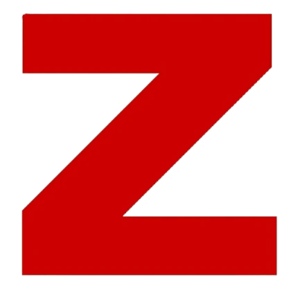 cool red z letter