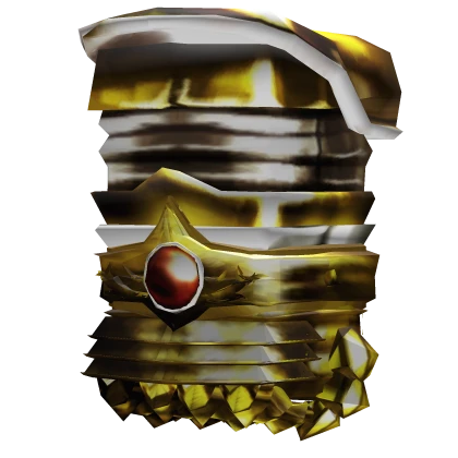 Right Golden Excalibur Armor Arm | Roblox Item - Rolimon's