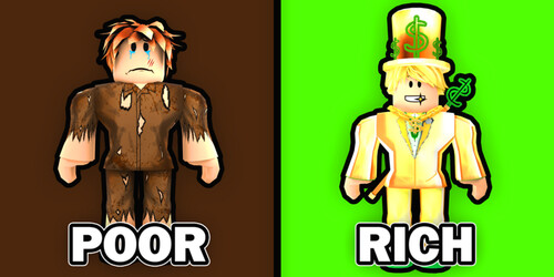 Obby Rico o Pobre - Roblox