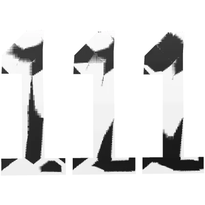 "111" Glitchy | Roblox Item - Rolimon's