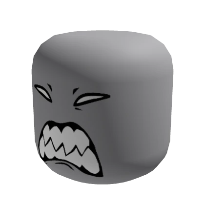 Sinister evil monster frowning fac… - Dynamic Head | Roblox Item ...