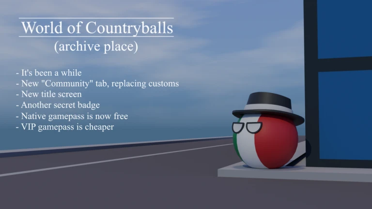 World of Countryballs | Roblox Game - Rolimon's