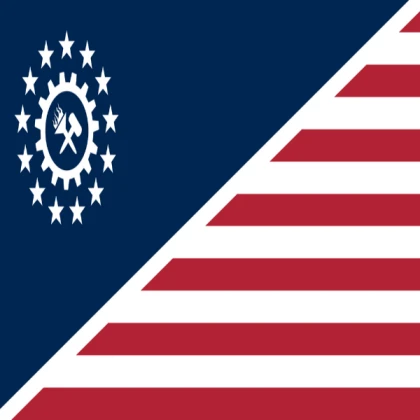 Syndicalist America Flag