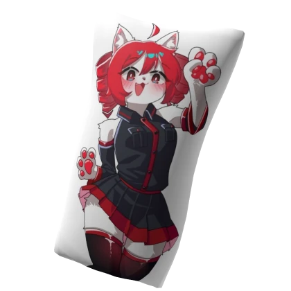 Furry Kasane Teto Pillow on Back | Roblox Item - Rolimon's