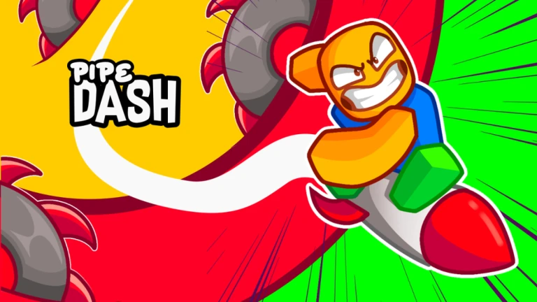 Pipe Dash ⚡ (Geometry Dash Obby) - Roblox
