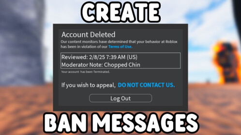 ผู้สร้าง Roblox Ban⚒️ [MAGMA ] - Roblox