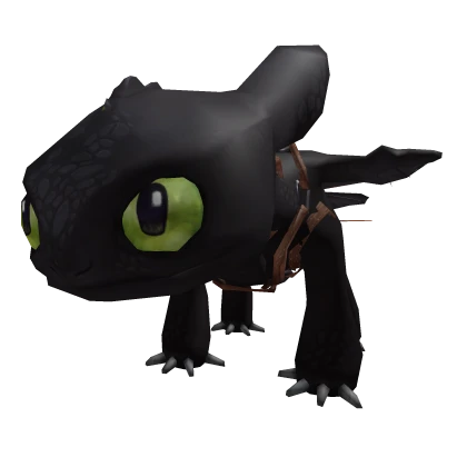 Toothless the Night Fury Dragon | Roblox Item - Rolimon's