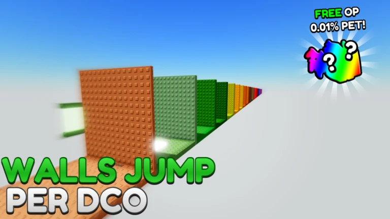[☢️] Stud Walls Jump Per Difficulty Chart Obby | Roblox Game - Rolimon's