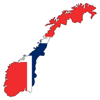 Norway Map Transparent