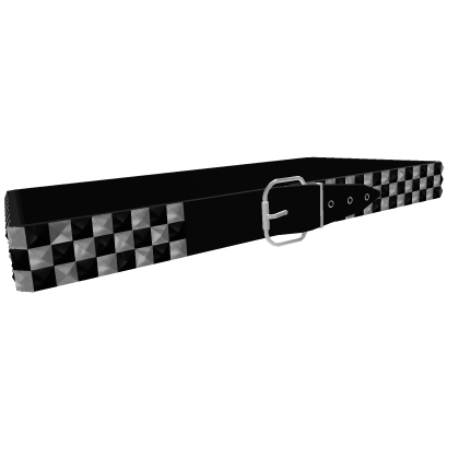 tilted scene 2000s emo checkered belt 1.0 - Roblox