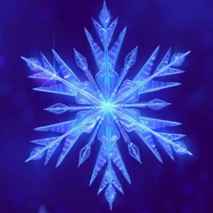Frozen Elsa's Magical Snowflake!