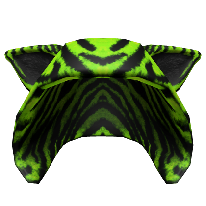 Capuche zèbre scène en vert fluo - Roblox