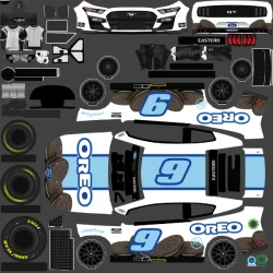 Oreo #9 Car