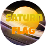 Saturn Flag🪐 | Roblox Game Badge - Rolimon's