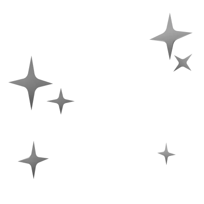 Shiny Y2K Star Bling in Silver | Roblox Item - Rolimon's