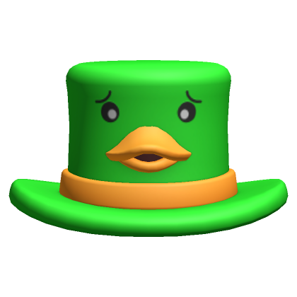 Worried Duck Top Hat | Roblox Item - Rolimon's