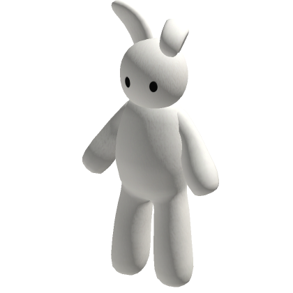 Cute White Bunny Plushie Suit Rabbit Costume | Roblox Item - Rolimon's