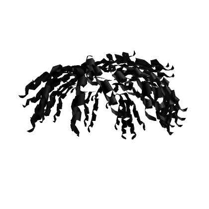 Ruban bouclé Ext [Noir] - Roblox