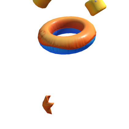 Classic Vintage Orange Floaties Starfish | Roblox Item - Rolimon's