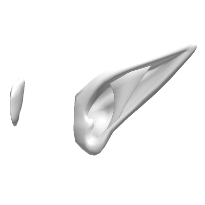 White Elf Ears | Roblox Item - Rolimon's